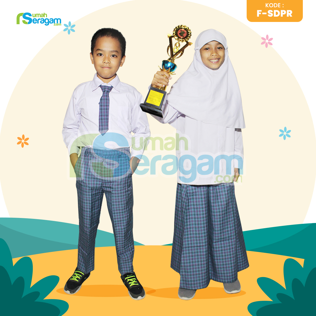 Seragam Formal SD (F-SDPR) – Rumah Seragam – Solusi Seragam Anak ...